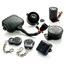 Motorcycle Talking Alarms with Tilt + Battery Backup Siren